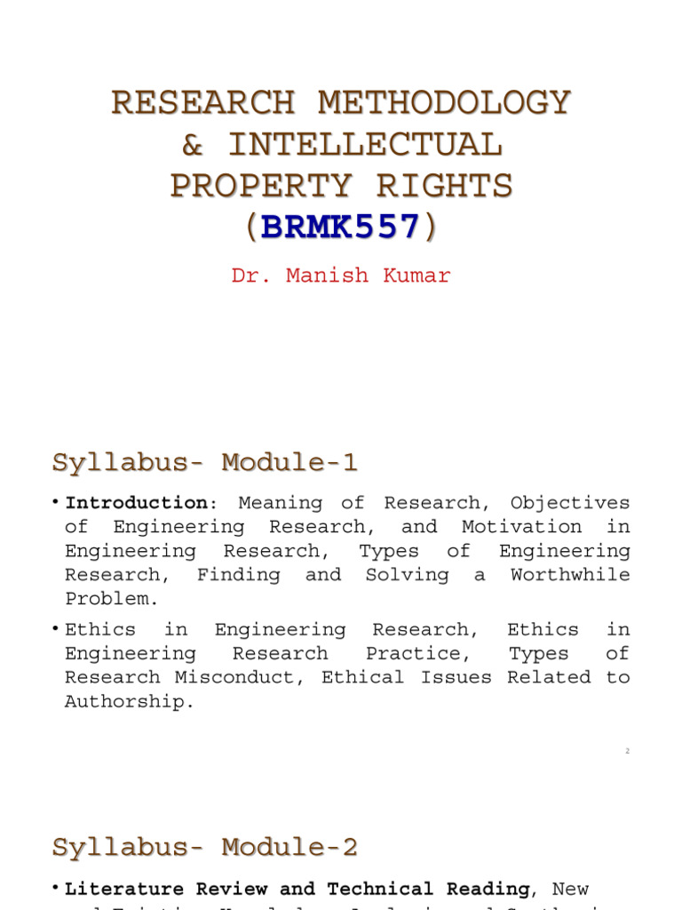 Engineering Research: Ethics and Patents | PDF | Engineering ...