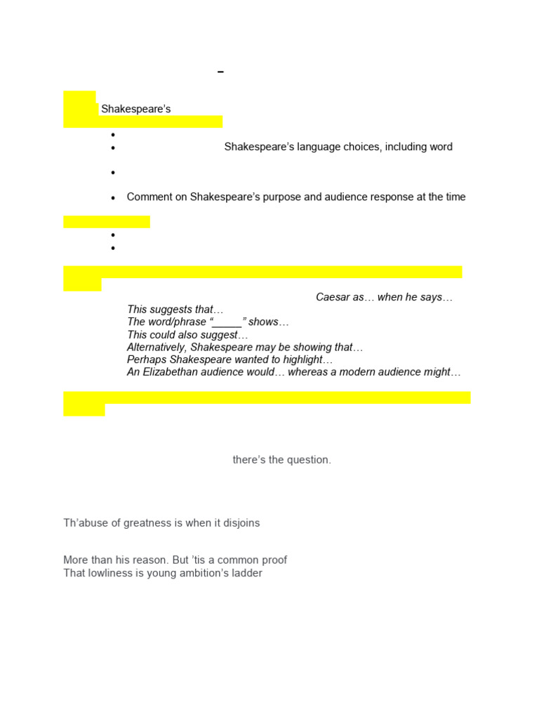 Year 8 English Assessment | PDF | Julius Caesar | William Shakespeare