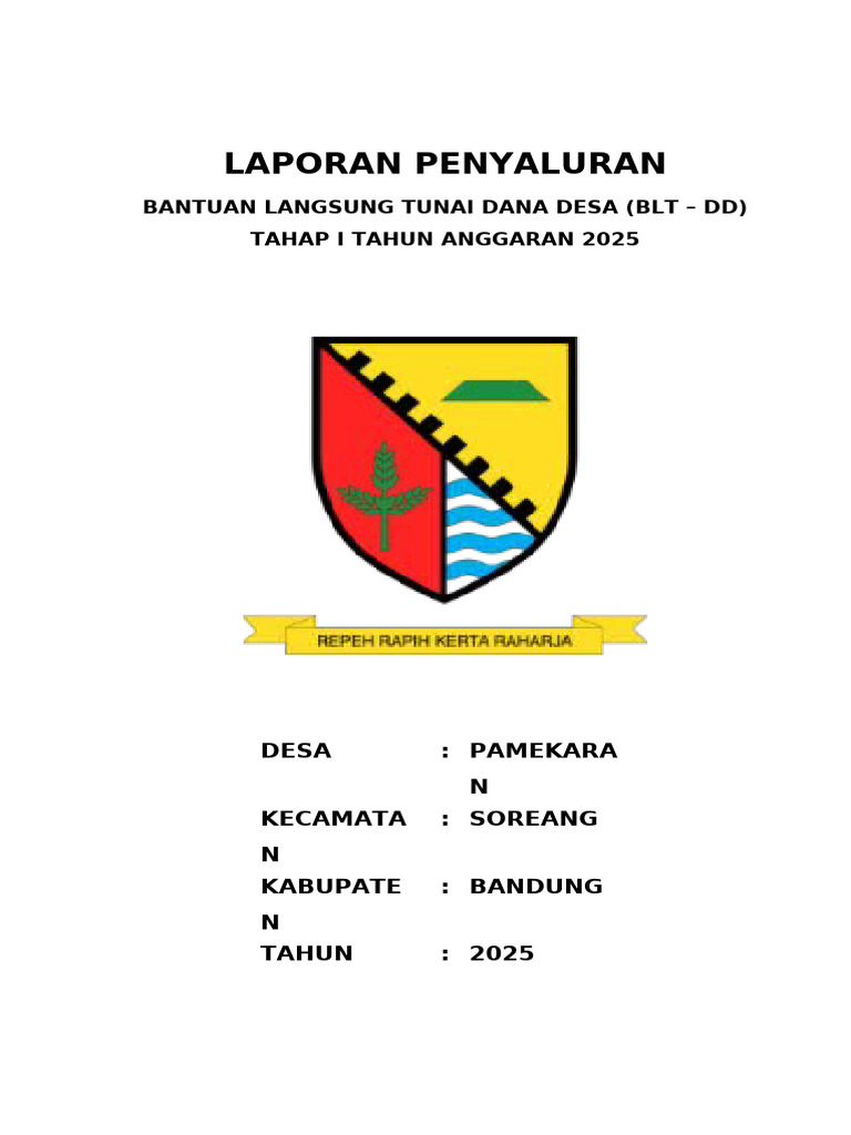 Cover Lap Salur | PDF