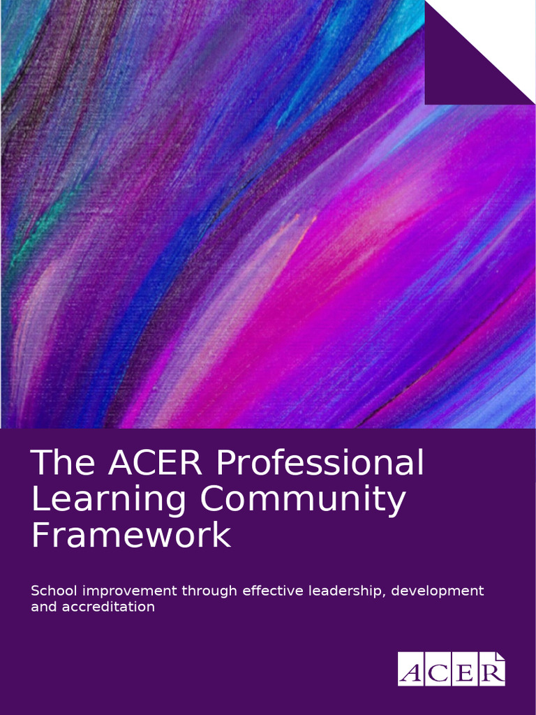 ACER-Professional-Community-Framework-and-Questionnaire | PDF ...