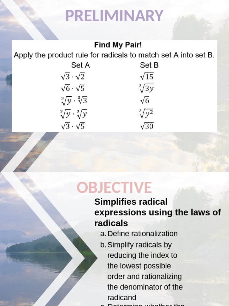 Lesson 14 Rationalization | PDF