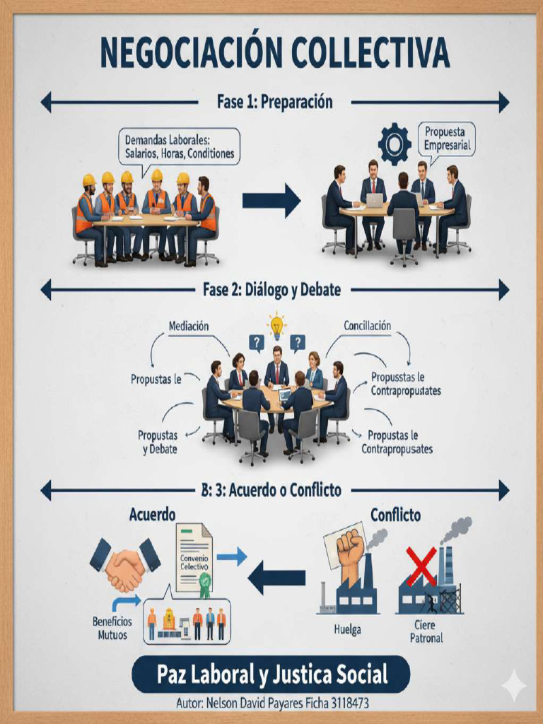 Gráfico Sobre La Negociación Colectiva. GA9-210201501-AA2-EV03 | PDF