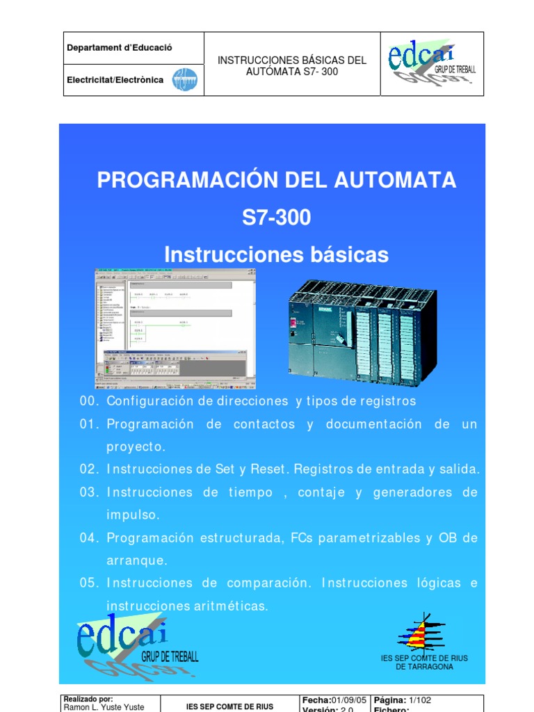 S7300BASICO | PDF | Puntero (Programación de computadora) | Poco