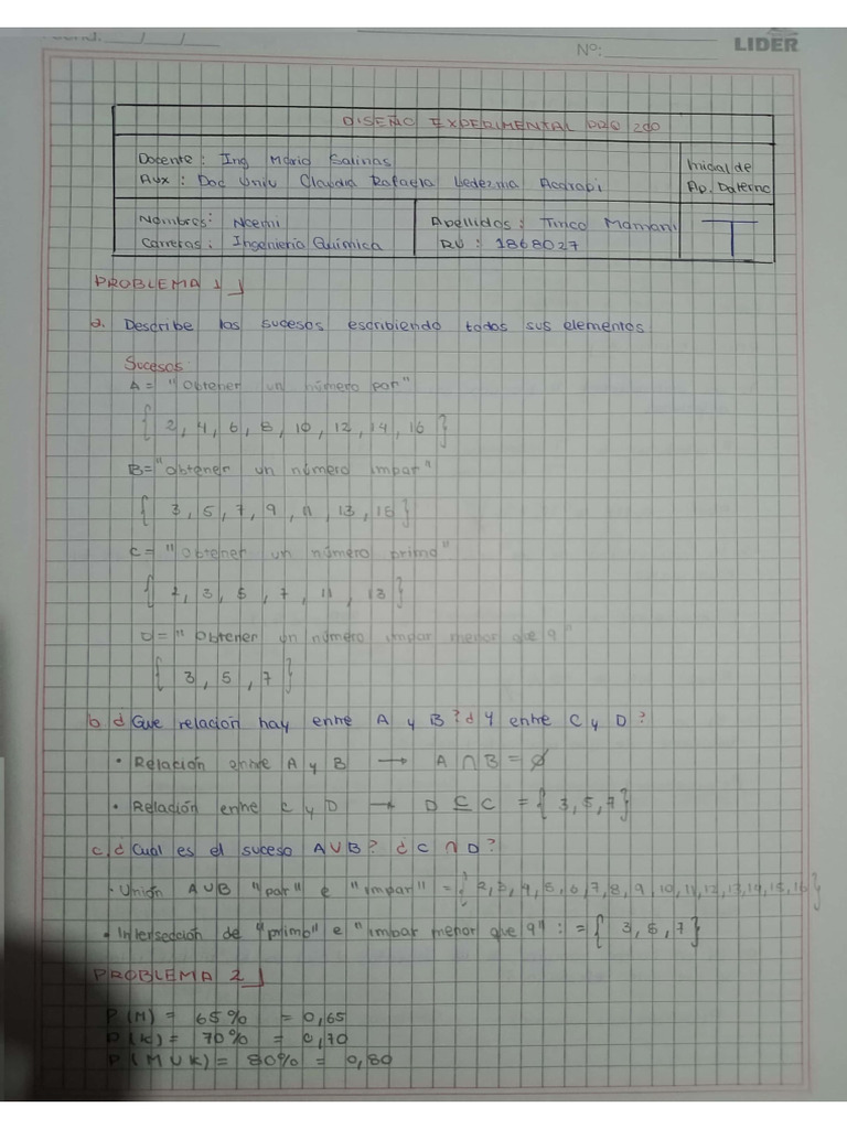 Dise-O Experimental | PDF