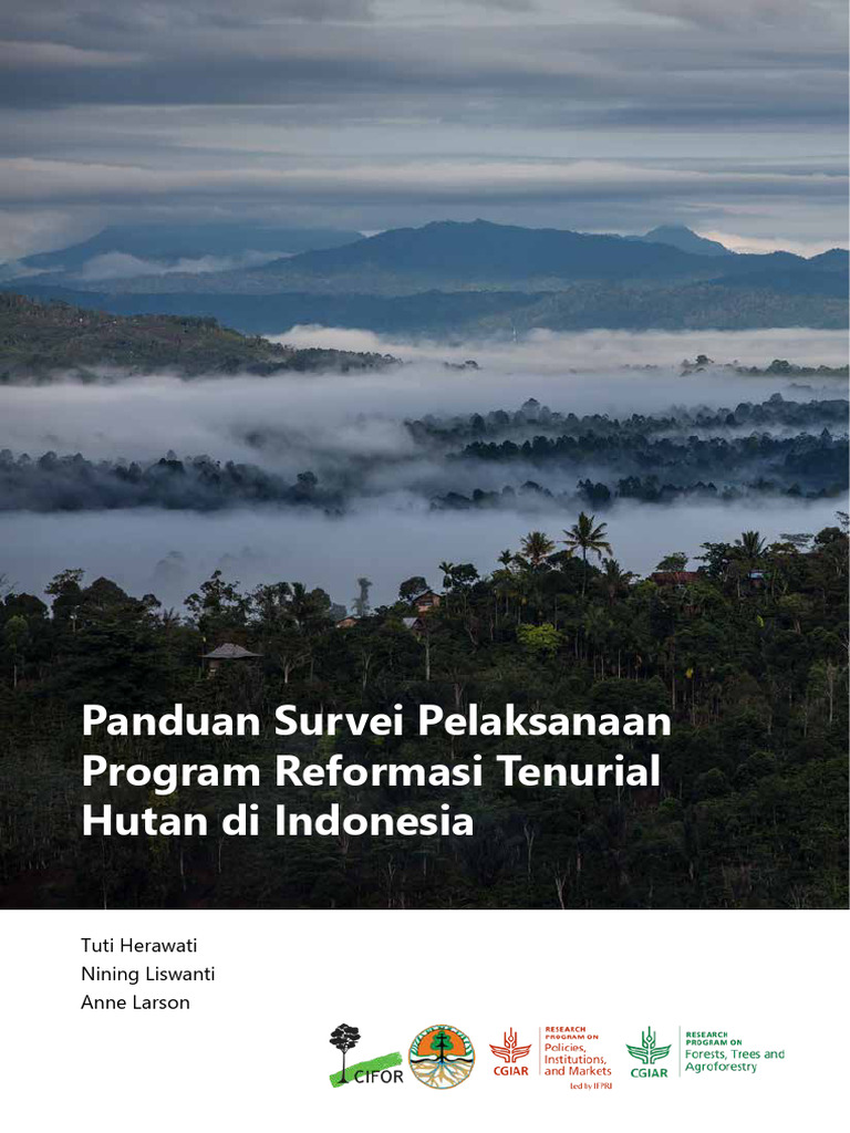 Panduan Survei Reformasi Tenurial Hutan | PDF