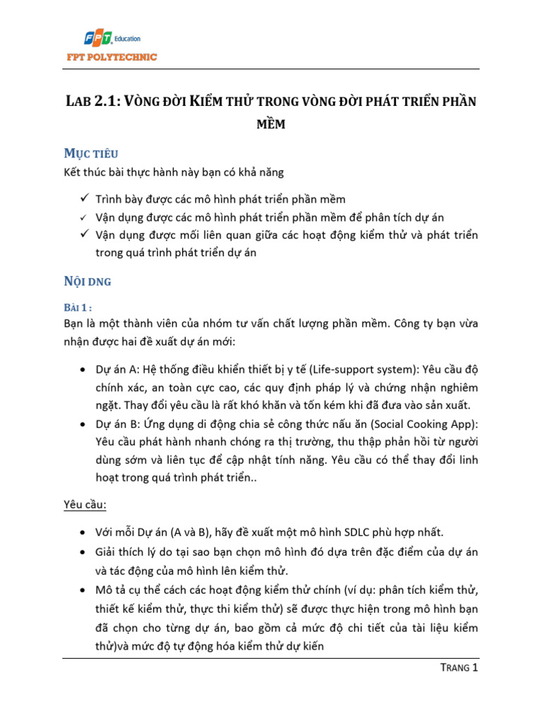 SOF303 Lab 2.1 | PDF