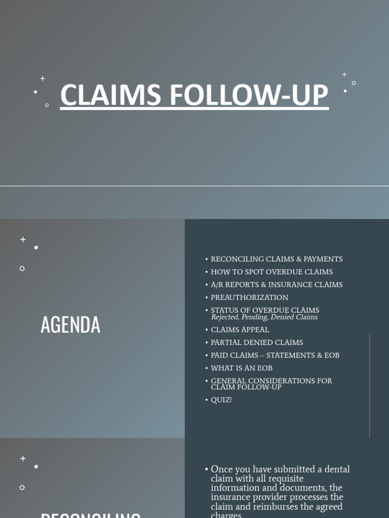 Follow-Up Strategies for Insurance Claims | PDF | Insurance