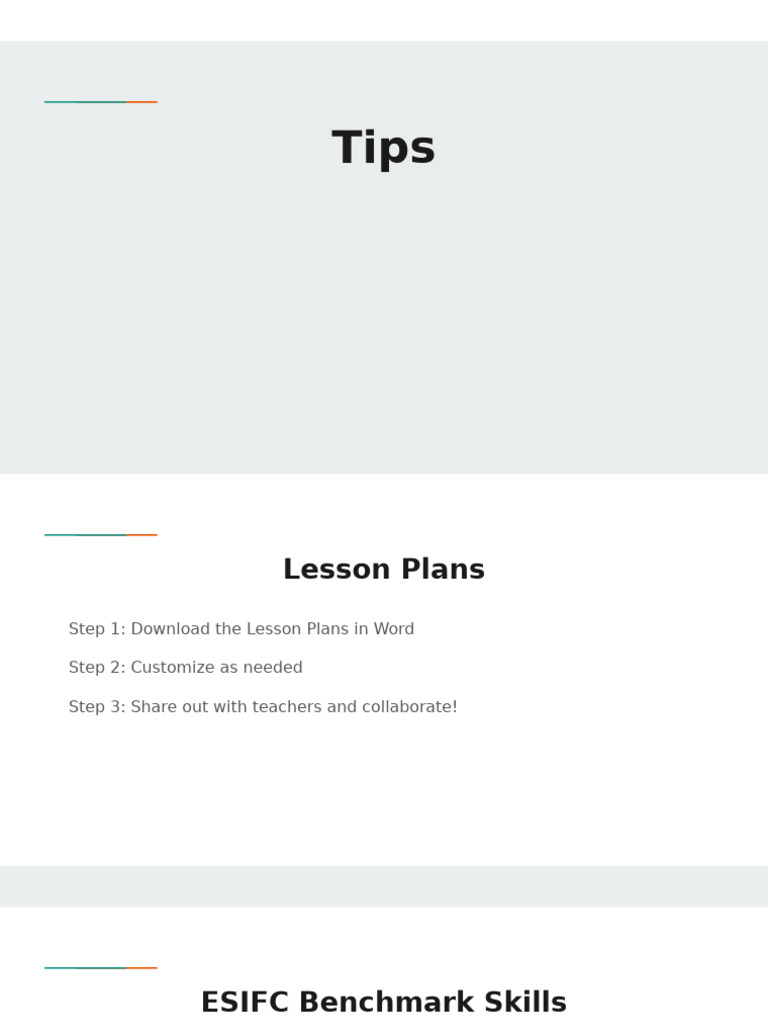 ESIFC Assessments and Student Learning | PDF