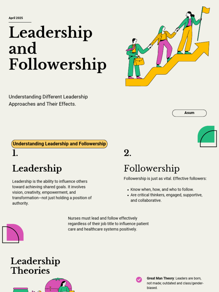 Leadership and Followership | PDF | Leadership | Transformational ...