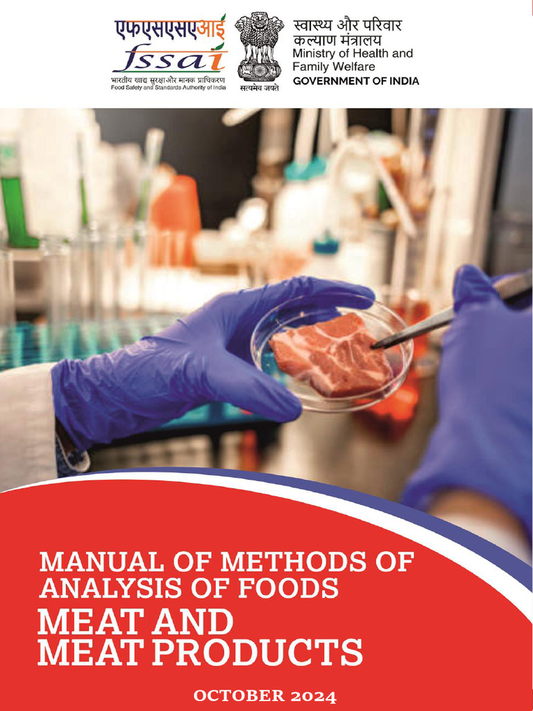 Manual of Methods of Analysis of Foods - Meat and Meat | PDF | Nitrate ...