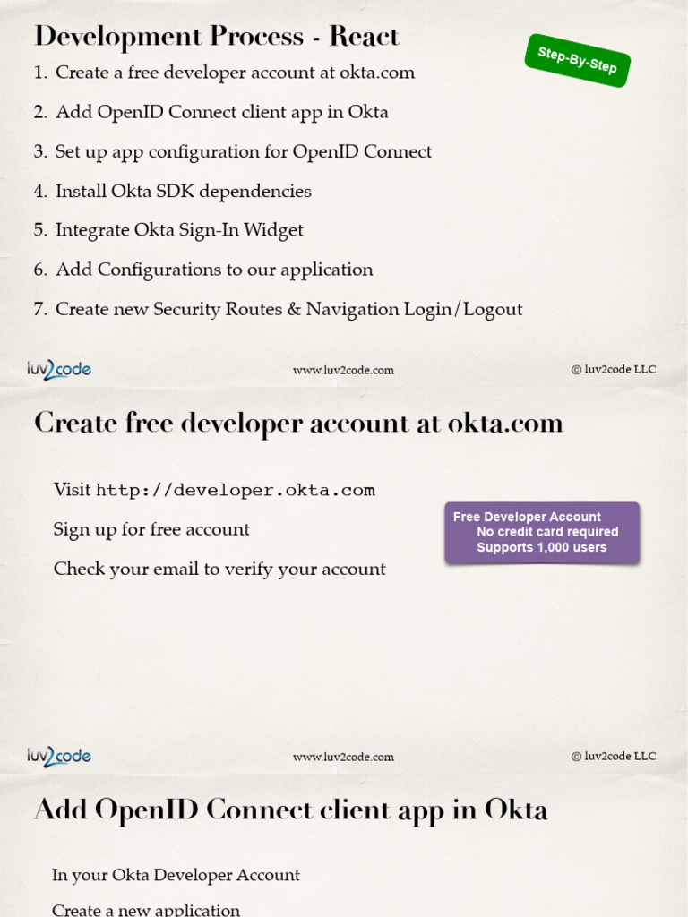Integrating Okta with React Apps | PDF | Computing | Software