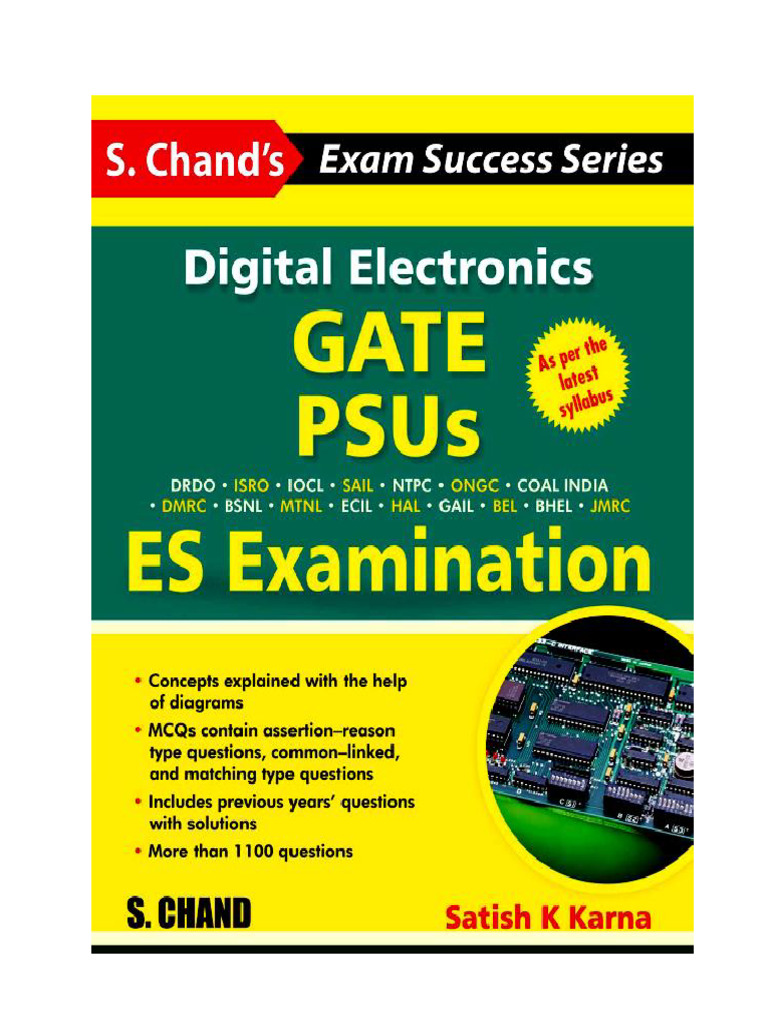 Digital Electronics - GATE PSUS | PDF