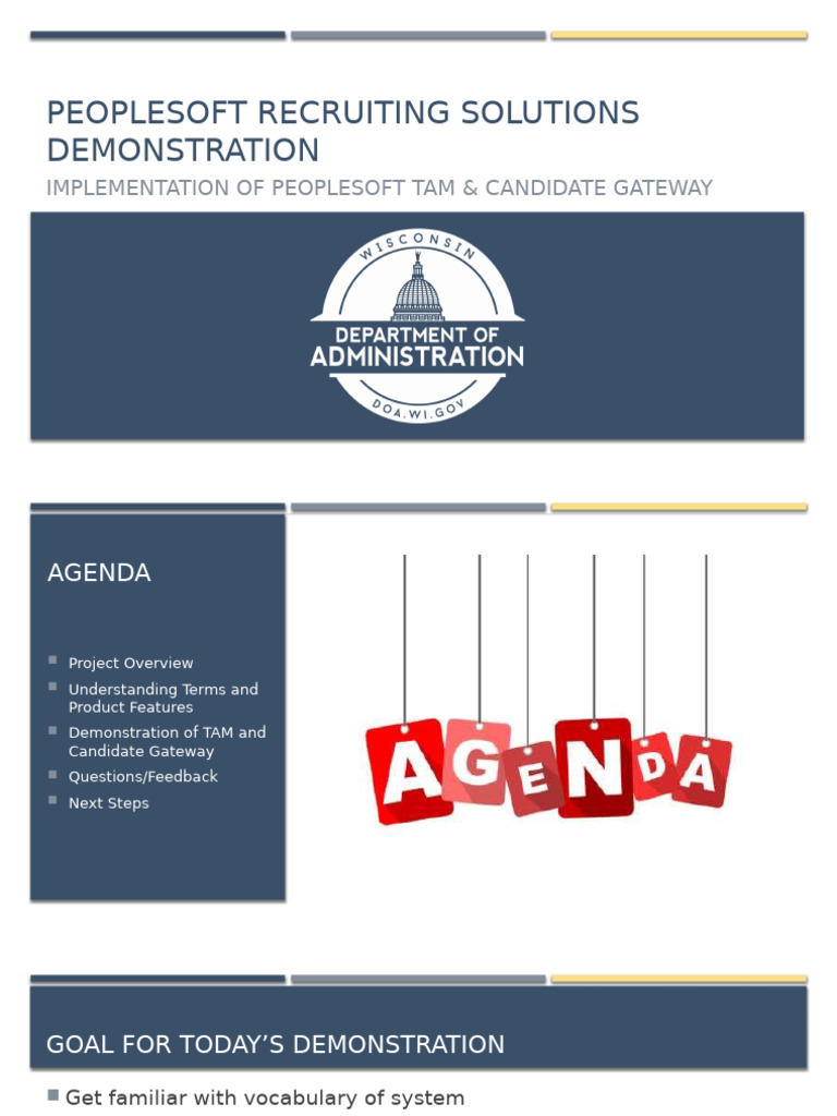 PeopleSoft Recruiting Solutions Overview | PDF | Recruitment | Résumé