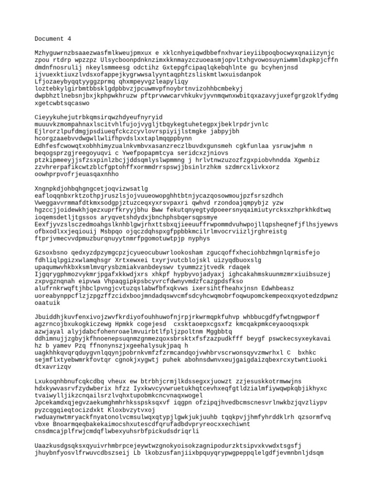 Random Document 4 | PDF