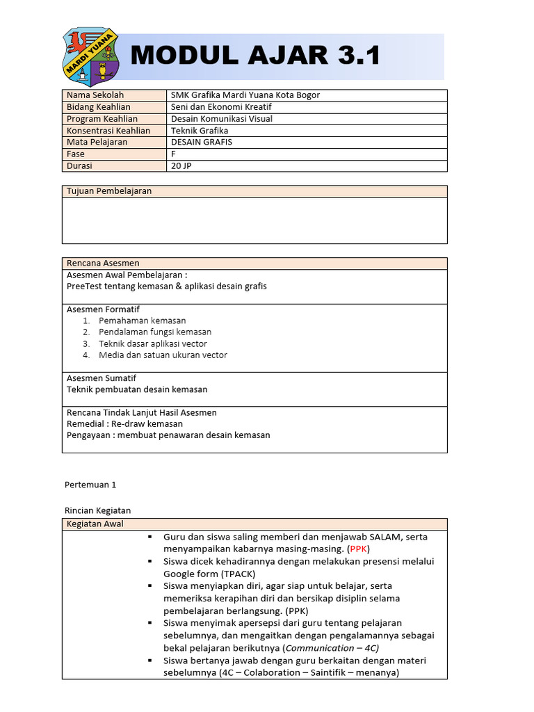 Modul 3-1 - Design Grafis | PDF