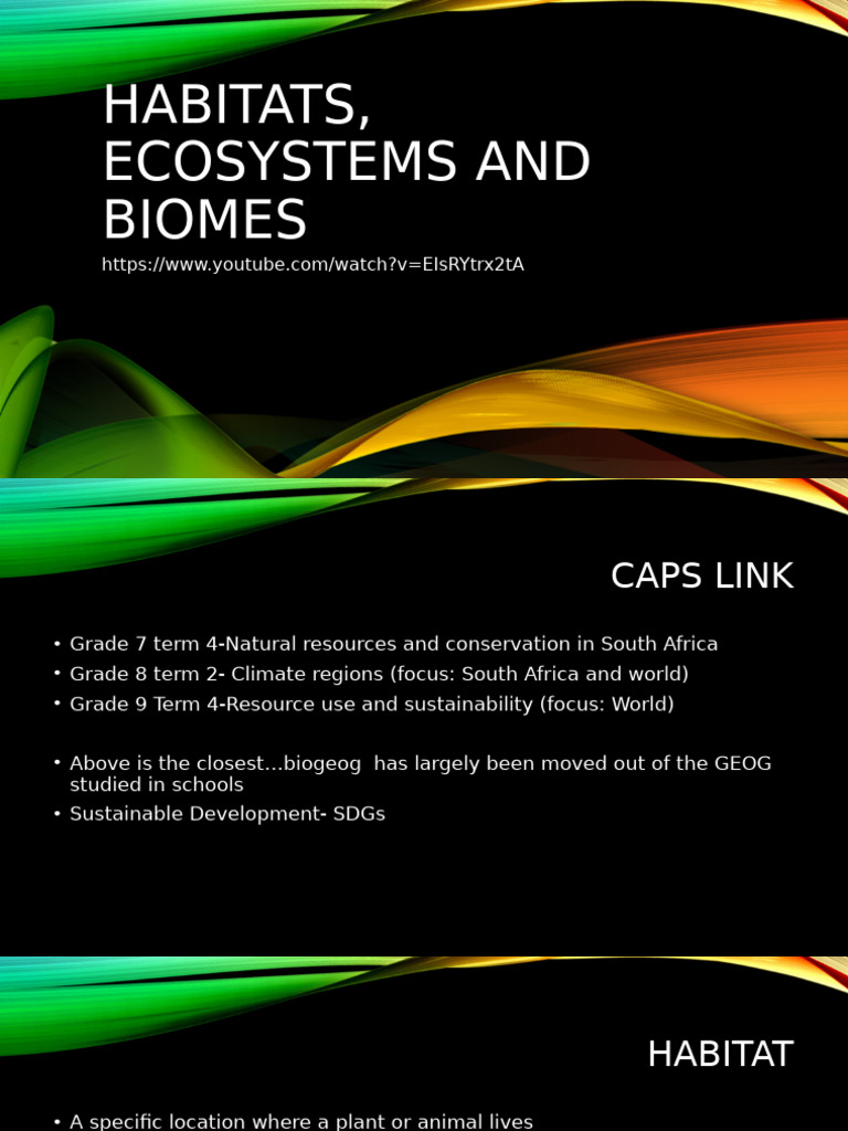 Ecosystems and Biomes PPT 1 | PDF | Ecosystem | Landscape