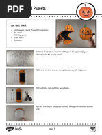 Ben's Paper Puppets - Jeffy Paper Puppet Template © Ben Stanley 2024 | PDF