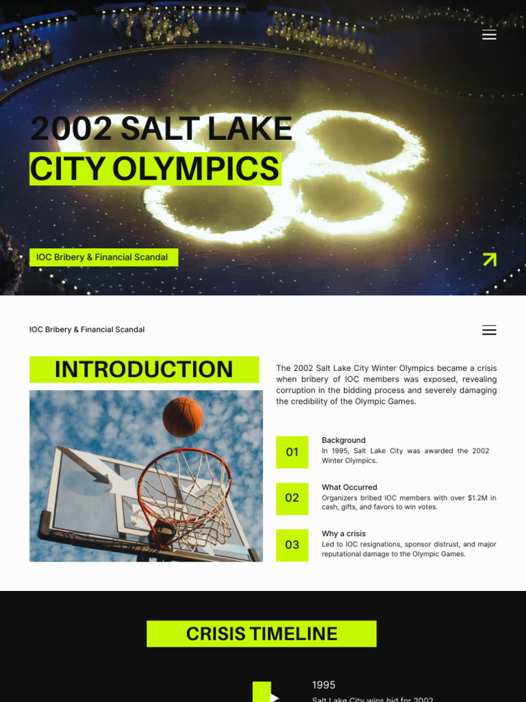 Sports Management | PDF | Bribery | Olympic Games