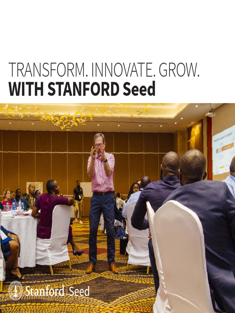 Stanford Seed Leadership Program | PDF | Innovation | Leadership
