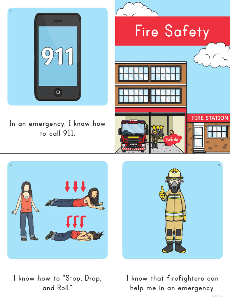 Fire Safety Emergent Reader | PDF