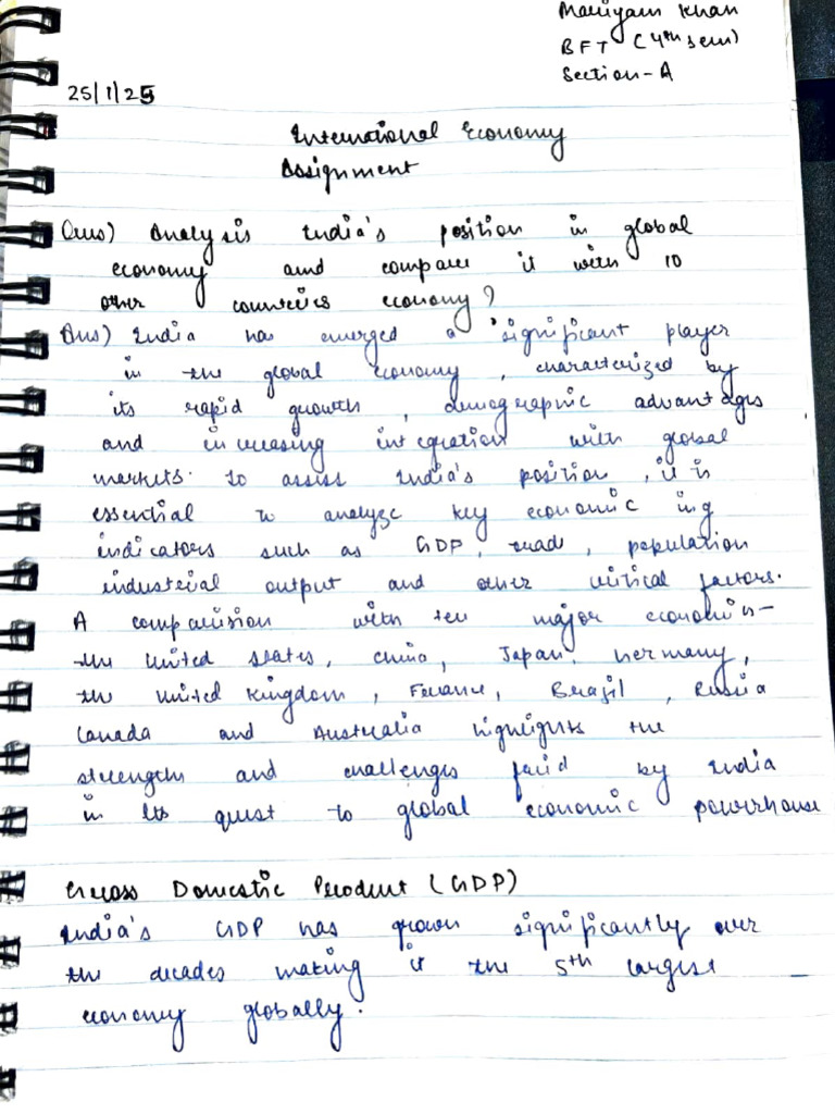 Ie Assignment Mariyam Khan | PDF