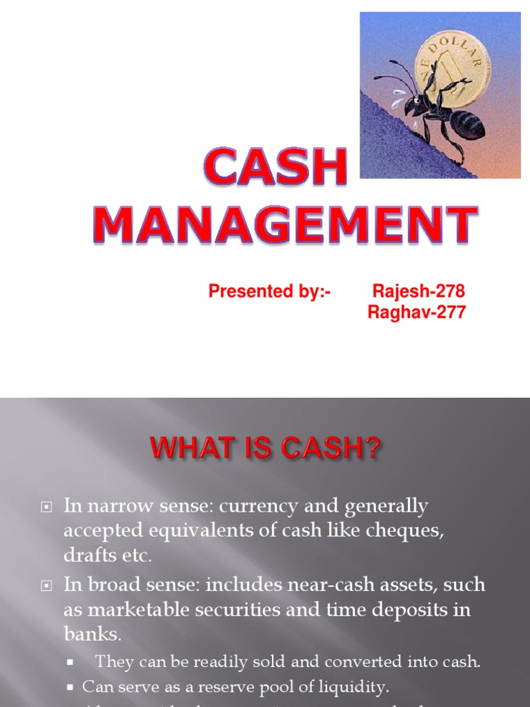Cash Management | PDF | Deposit Account | Banks