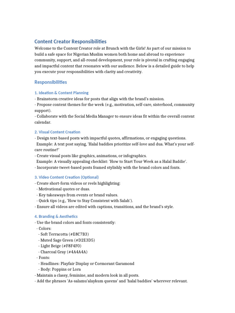 Content Creator Responsibilities | PDF | Chess Openings | Chess Theory