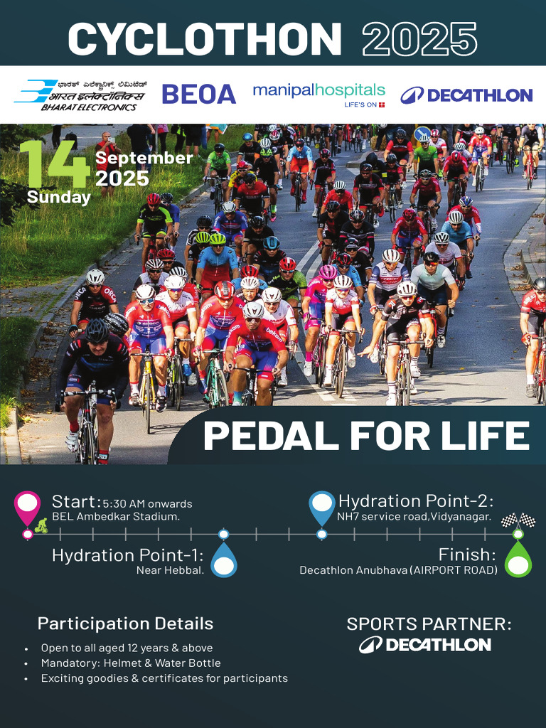 Cyclothon Participation Details 2025 | PDF