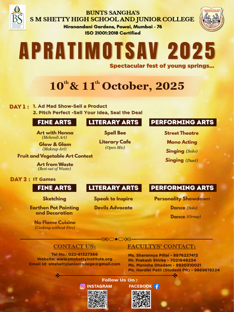 APRATIMOTSAV 2025 Flyer - 20250922 - 004715 - 0000 | PDF