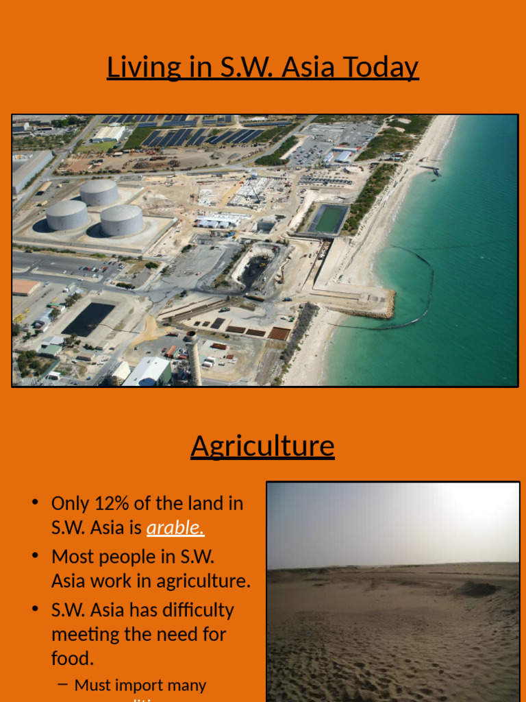 Living in SW Asia - N Africa Today | PDF