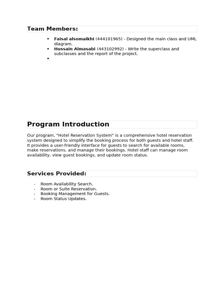 CSC 113 Phase 1 | PDF