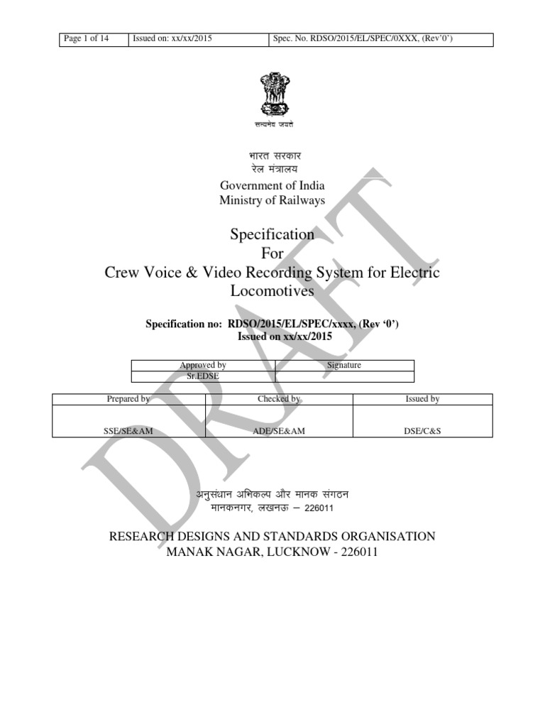 Draft Spec With EOI Response Format | PDF | Data Compression | Video