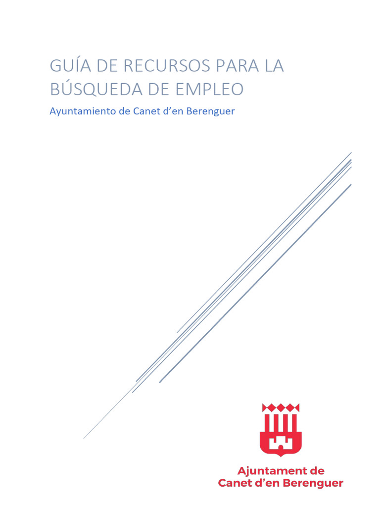 Guía - Estás Desempleado | PDF | La búsqueda de empleo | Desempleo