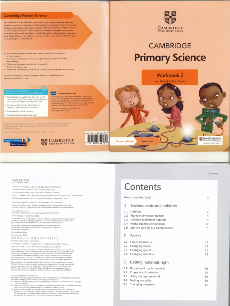 Stage 2 Primary Science - Workbook | PDF