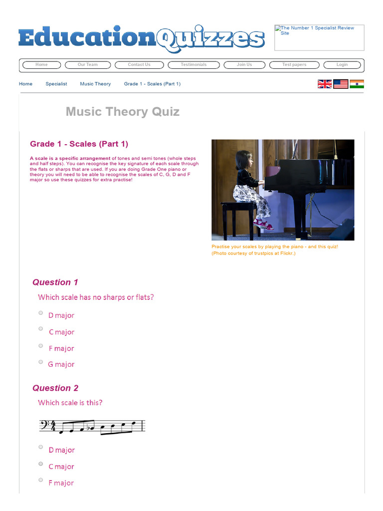 Music Theory Scales - The Arrangement of Tones and Semitones | PDF