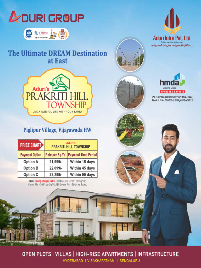 Prakruthi Hill Township Flyer 1 - 6 Final Print | PDF