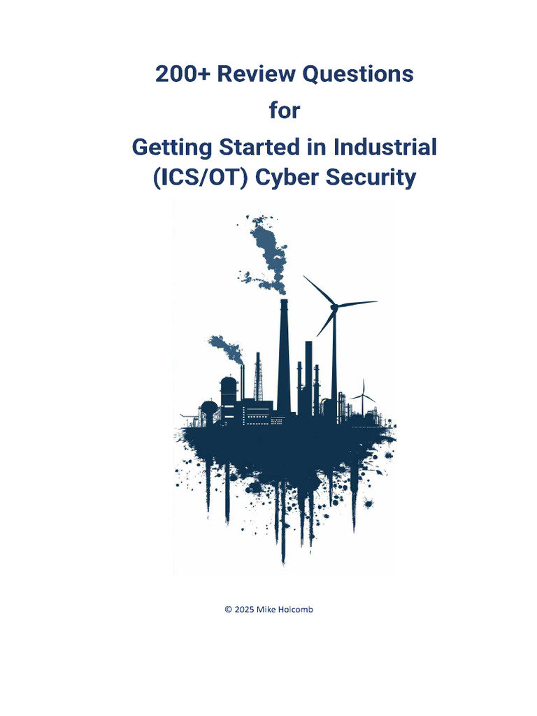 Getting Started in ICS OT Cyber Security 2025 | PDF