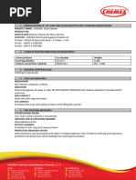 Ecolab Glass Cleaner Safety Data Sheet | PDF | Toxicity | Personal ...