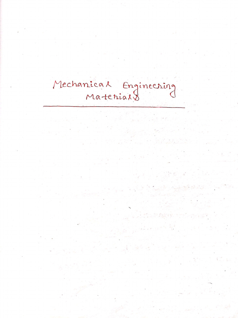 Engineering Materials. | PDF