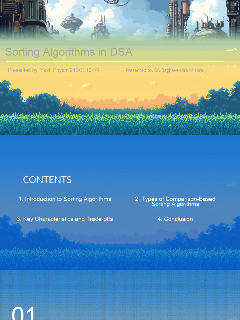 Sorting Algorithms in DSA | PDF | Time Complexity | Algorithms