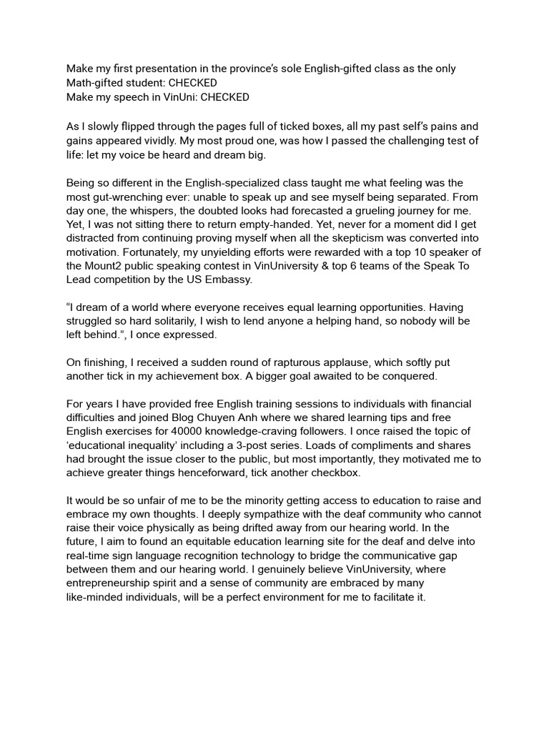 Essay 8 | PDF