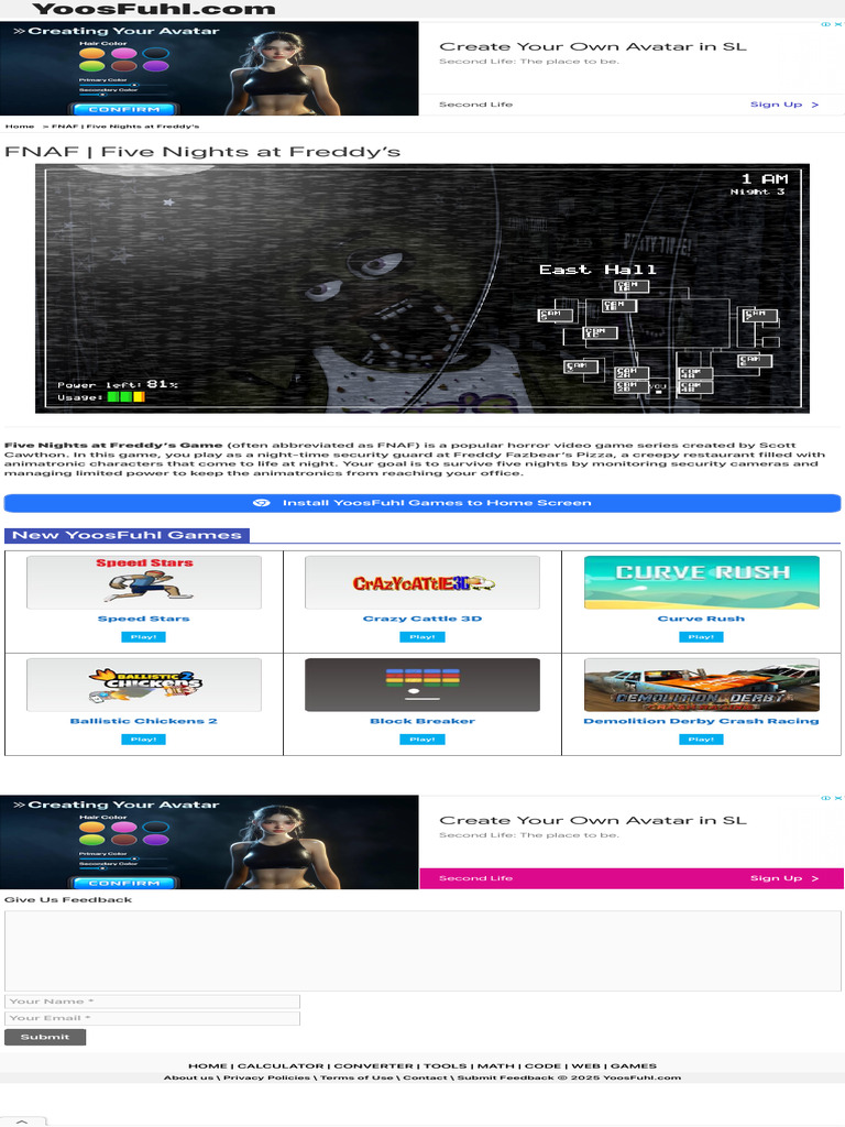 FNAF Five Nights at Freddy's | PDF