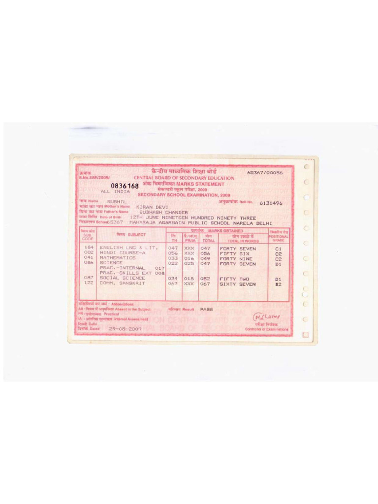 Board Certificate | PDF