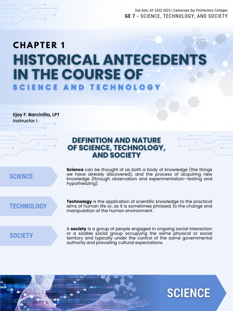 STS - Chapter 1 | PDF | Hypothesis | Science