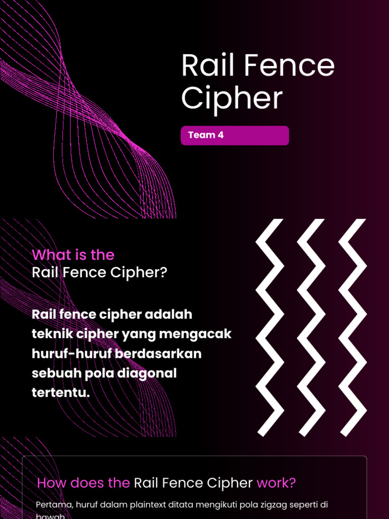 Rail Fence Cipher | PDF