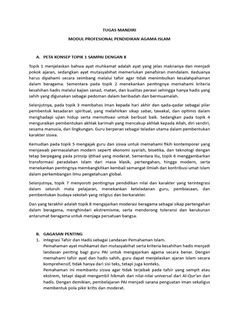 Modul 1 Tugas Mandiri Sabariah | PDF