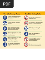 Acknowledgement - Eskom Life Saving Rules | PDF | Technology & Engineering