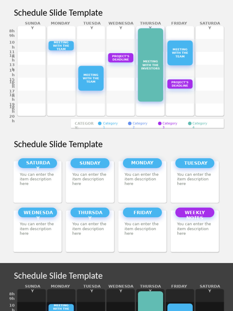 FF0421 01 Schedule Slide Template 16x9 1 | PDF