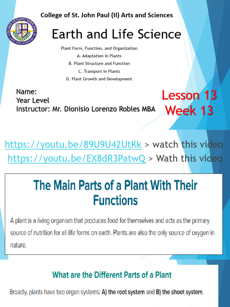 140152-Earth and Life Science L13W13 | PDF