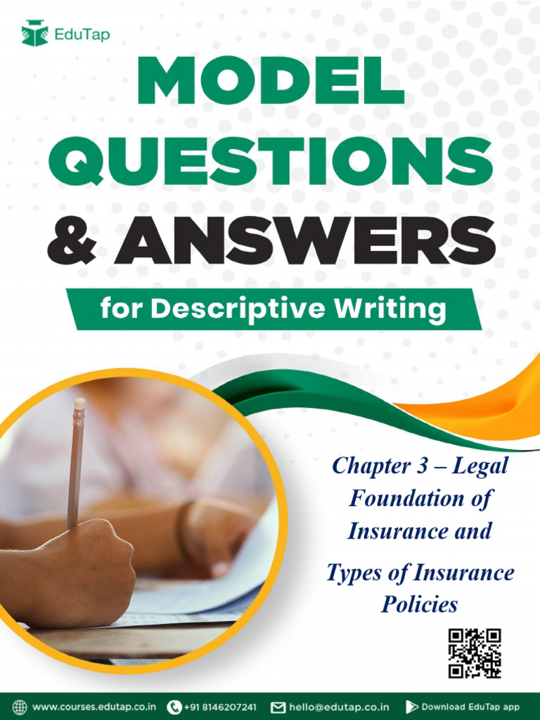 Insurance Exam Preparation Guide | PDF | Insurance | Life Insurance